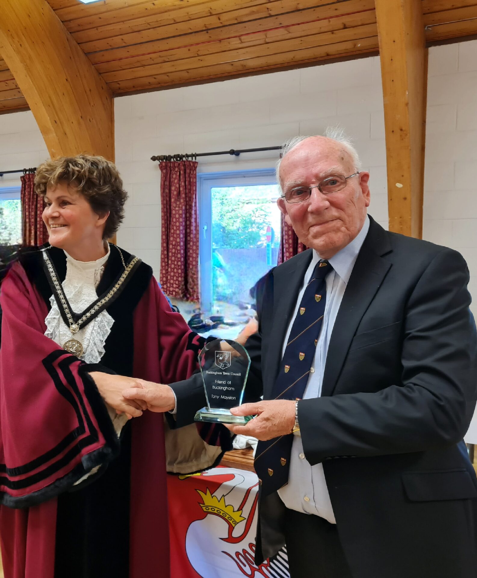 Buckingham celebrates electing a new Mayor and Deputy Mayor ...