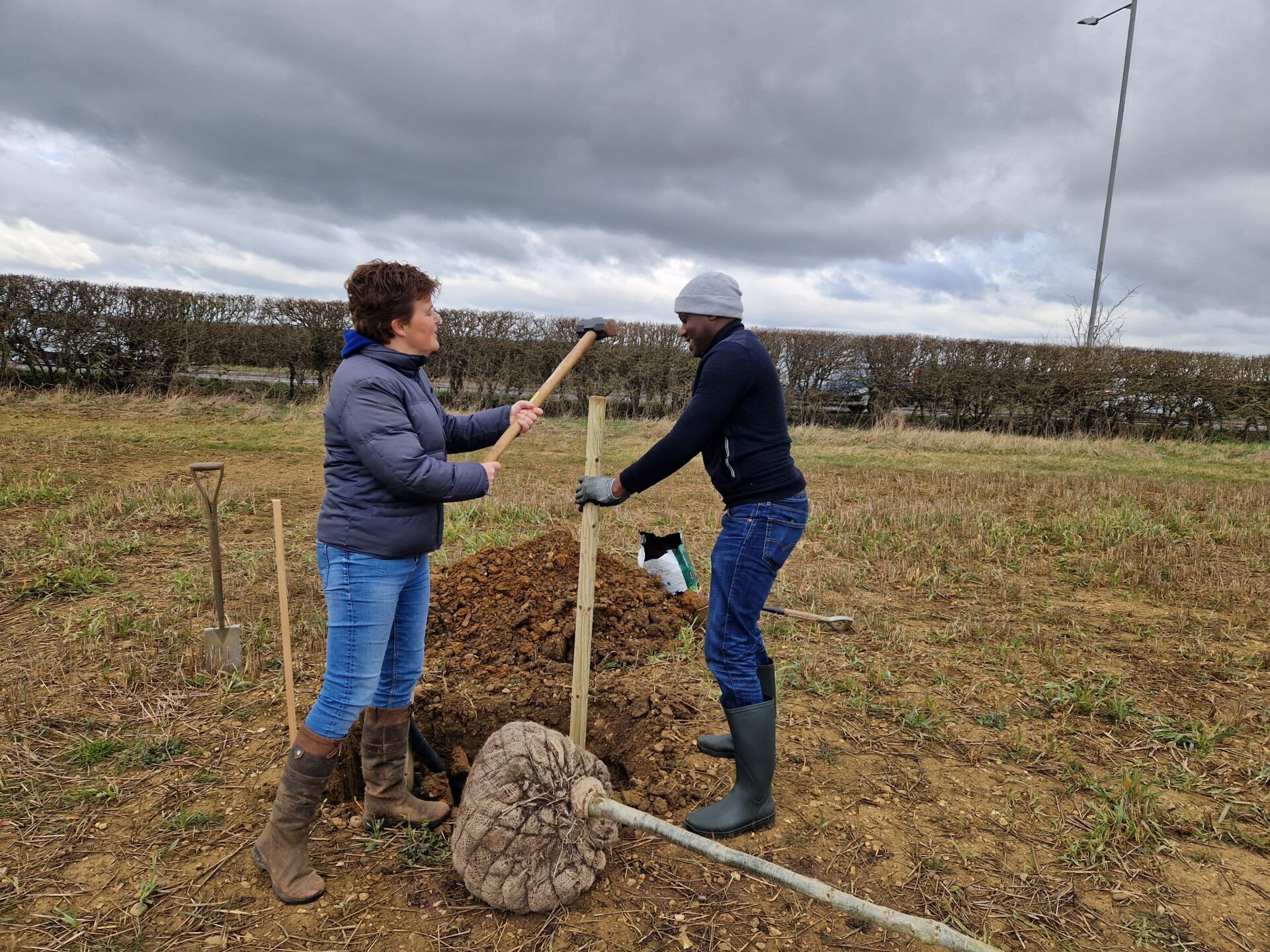 Buckingham Town Council Brings New Life to Cemetery with Tree Planting ...
