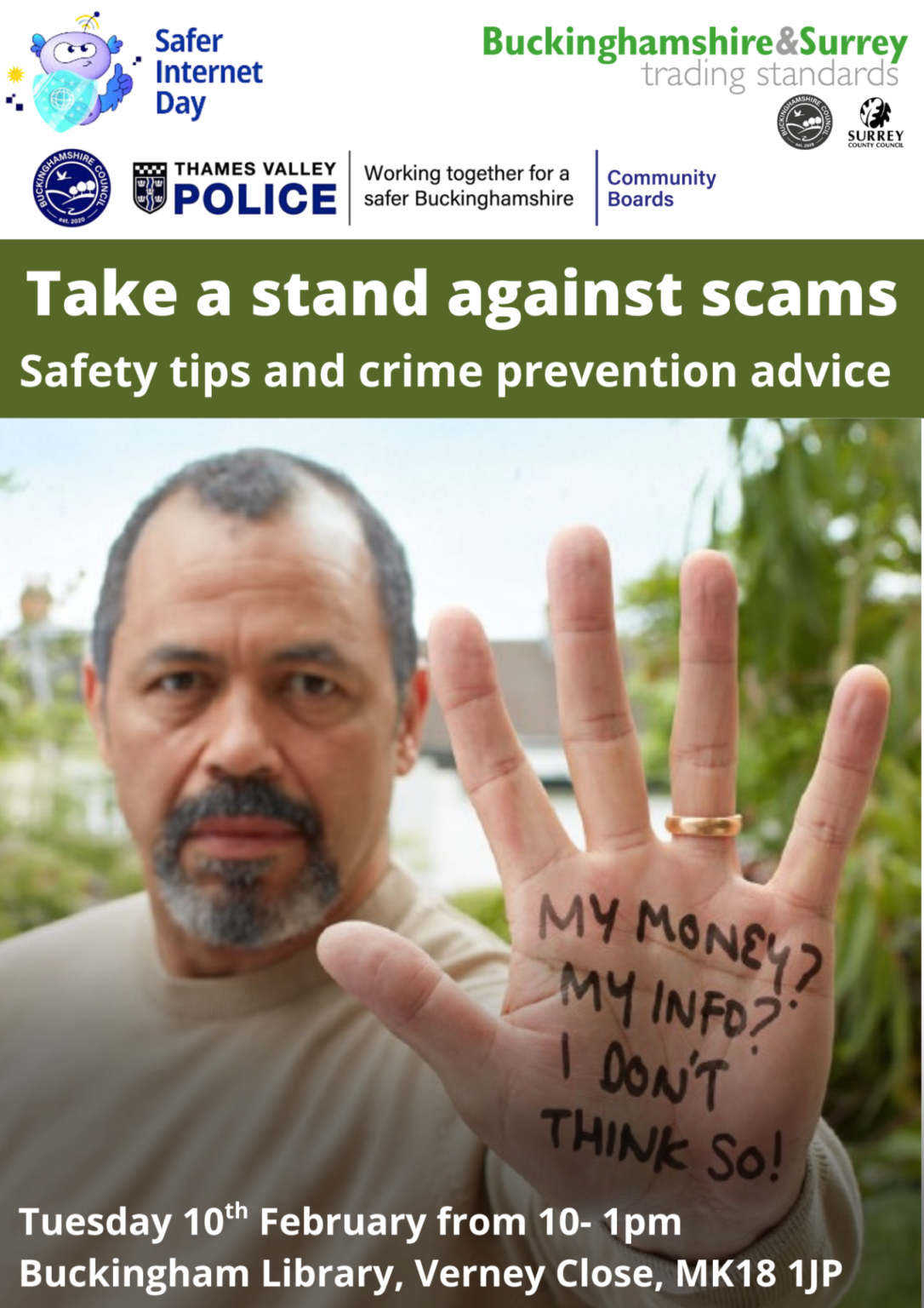 Internet Safety Day - Scam & Fraud Awareness Session - Buckingham Town ...